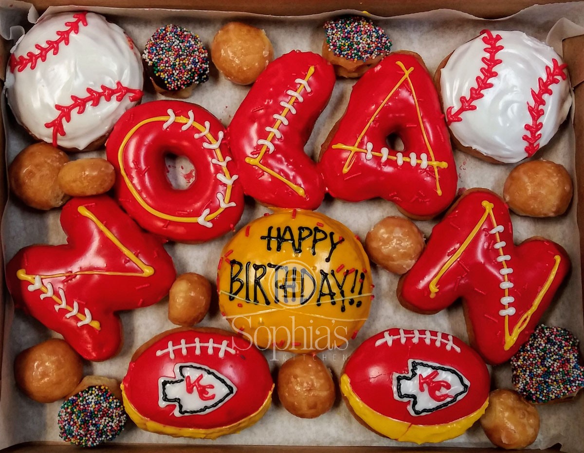 Custom Letter Donuts | Donuts and Pasteries | Sophia's Kitchen